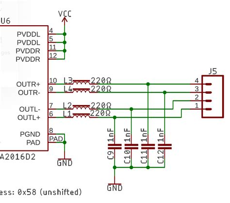 qwiic speaker amp schematic qwiic system sparkfun community