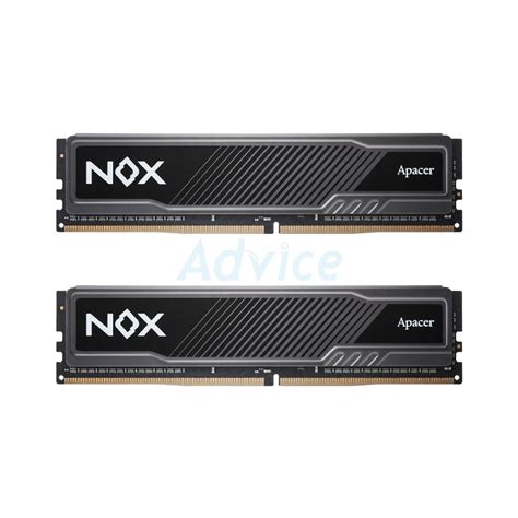 Ram Ddr4 2666 16gb 8gbx2 Apacer Nox Ah4u16g26c08ymbaa 2