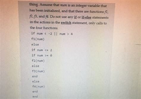 Solved 24 Rewrite The Following Nested If Else Statement As