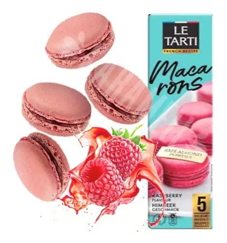 Le Tarti Macarons Raspberry 60g | Parcelamento sem juros