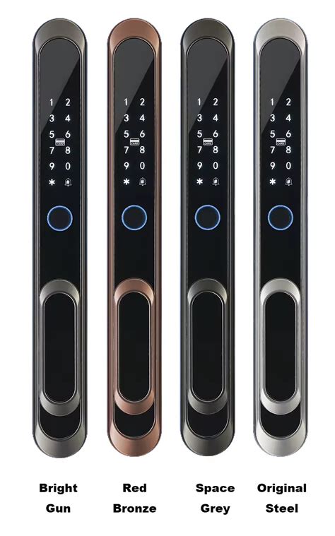 Qw Bd6 Security Fingerprint Aluminum Door Lock With Key Buy Security