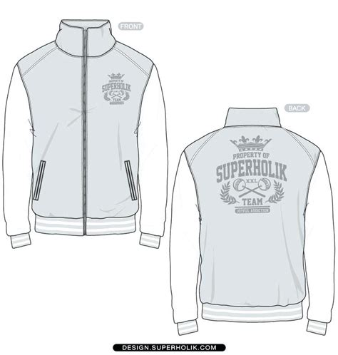 Varsity Jacket Template Vector At Collection Of Varsity Jacket Template Vector
