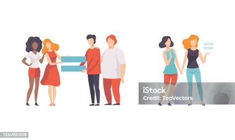 남녀 평등 한 기호를 가진 남자와 여자 성별 형 평성 벡터 세트 개념에 대한 스톡 벡터 아트 및 기타 이미지 개념 권위 균형 Istock