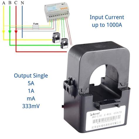 Current Transformer Clamp With Split Core Split Core Current Transformer And Split Core Sensor