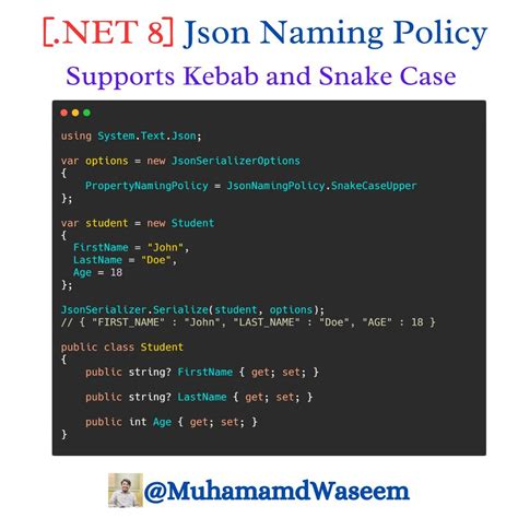 Pro Ep 97 Json Naming Policy Updates Net 8 Become Net Pro Medium