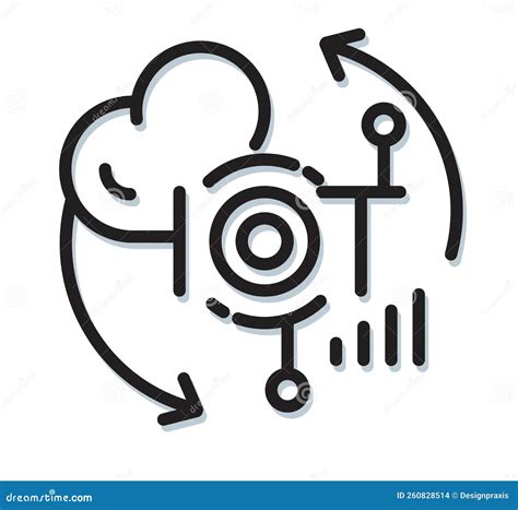 Iot Development Illustration Stock Vector Illustration Of