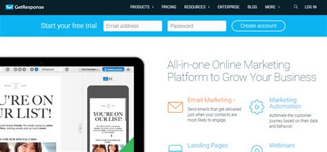 GetResponse Reviews Pricing Features Alternatives 2018 OMT