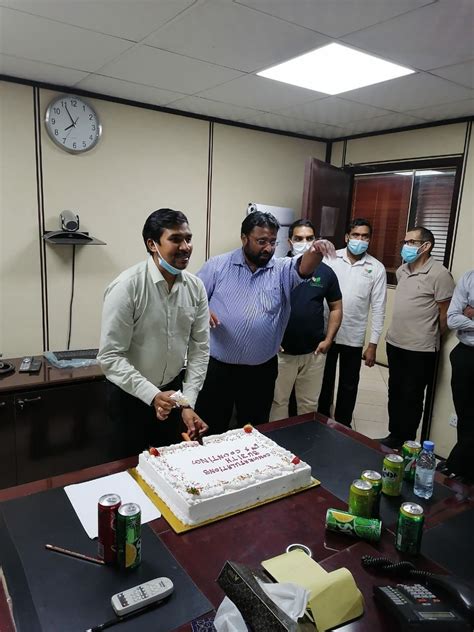 Celebrate 6 Years Completion N Company With My Respective Gm Manoj Sir