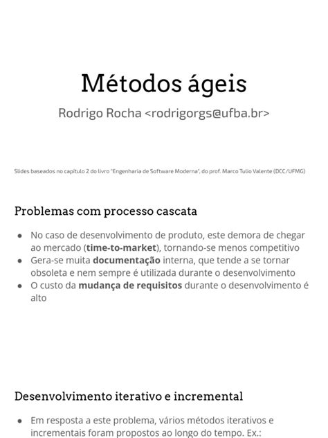 Agile Methods Pdf Informática