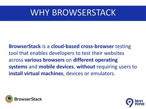 Cross Browser Testing With Browser Stack Pptx