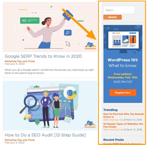 How To Use Sidebars And Widgets In WordPress Ultimate Guide HostGator