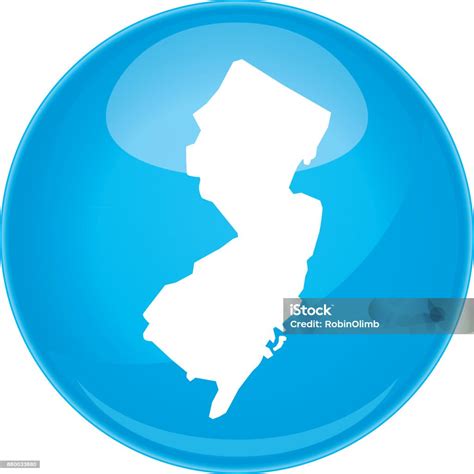 뉴저지 구 지도 구에 대한 스톡 벡터 아트 및 기타 이미지 구 국가 지리적 지역 누름 버튼 Istock