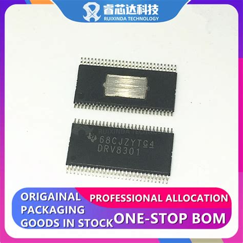 RXDNA NEW DRV8301DCAR DRV8301 HTSSOP56 DRV8301DCA Motor Driver Power MOSFET SPI 56 HTSSOP IC 6V