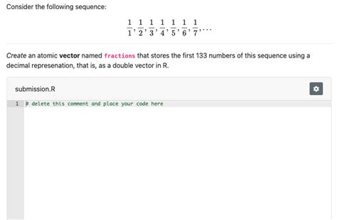 Solved Consider The Following Sequence Chegg