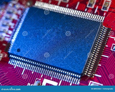 Memory Chip Stock Photo Image Of Connection Digital 8892566
