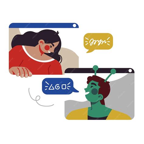 Premium Vector Programming Illustration Set Different Characters