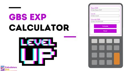 Gbs Exp Calculator Online