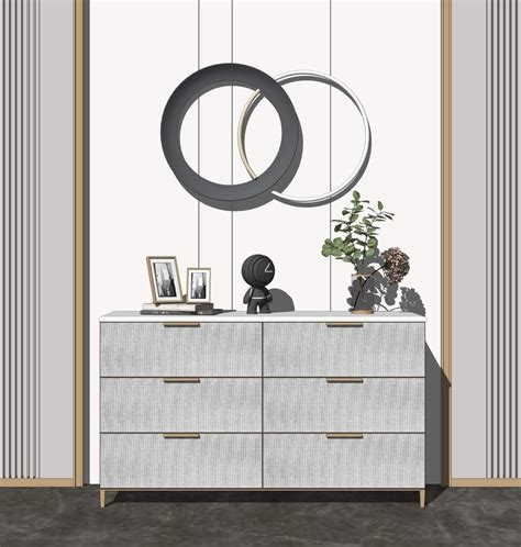 Console Table Collection Free Sketchup Models Cart