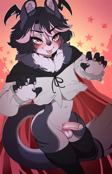 Rule 34 Anthro Balls Blep Blush Bottomless Cape Clothed Clothing Colored Nails Felid Feline