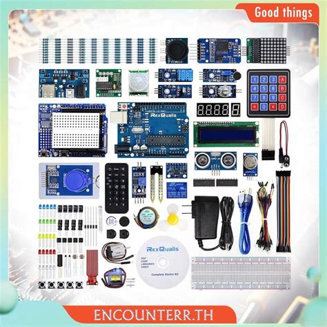 [encounter Th] ชุดเริ่มต้นที่สมบูรณ์ที่สุดพร้อมการสอนสําหรับ Arduino Uno R3 สําหรับ Arduino Ide
