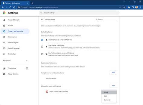 How To Turn Off Chrome Browser Notifications Techlicious