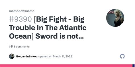 Big Fight Big Trouble In The Atlantic Ocean Sword Is Not Displayed