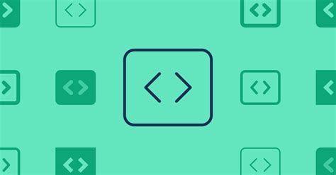 Rectangle Code Thin Icon Font Awesome