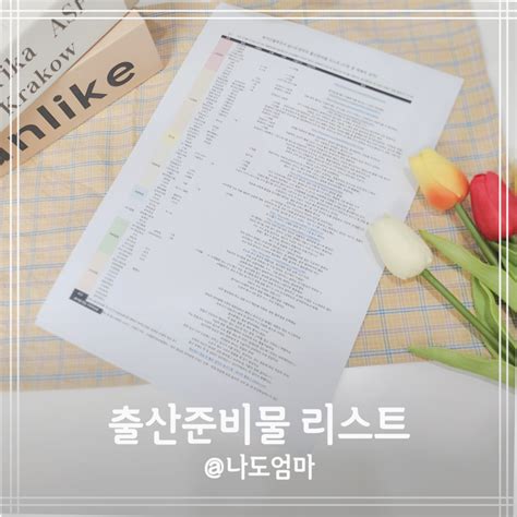 출산준비물 리스트 엑셀 공유 신생아 바디워시 및 정리 네이버 블로그