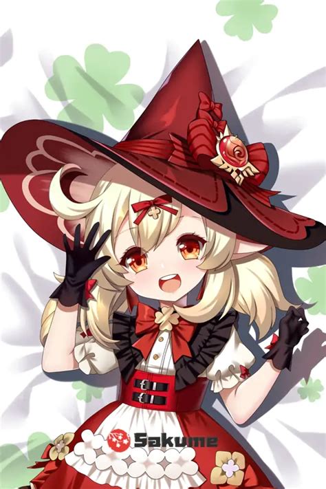 Buy Klee Nude Body Pillow Genshin Impact Body Pillow Sakume