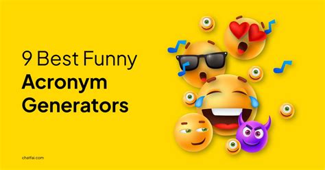 9 Best Funny Acronym Generators In 2024 Chatfai Blog
