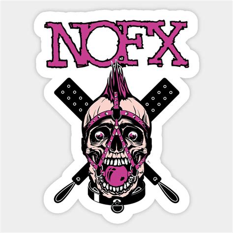 Nofx Punk Band By Bermuda Podcast Band Stickers Punk Bands