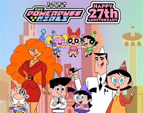 Happy 27th Anniversary Of The Powerpuff Girls By Nikoli1234 On Deviantart
