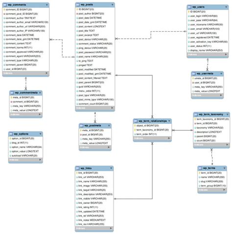 Cấu Trúc Database Wordpress Và Cách Tối ưu Hiệu Quả