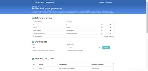 亲测可用:两个在线的测试数据生成工具 Csdn博客 亲测可用:两个在线的测试数据生成工具 Csdn博客
