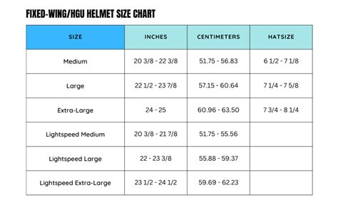 Size Charts