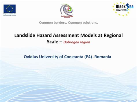 PDF Landslide Hazard Assessment Models At Regional Scale Scinetnathaz Net Wp Content