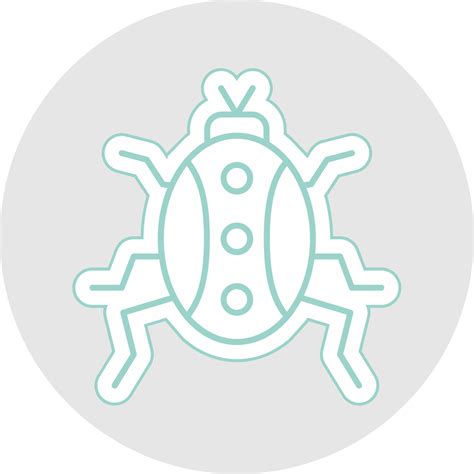 Bug Line Sticker Multicolor Icon Vector Art At Vecteezy