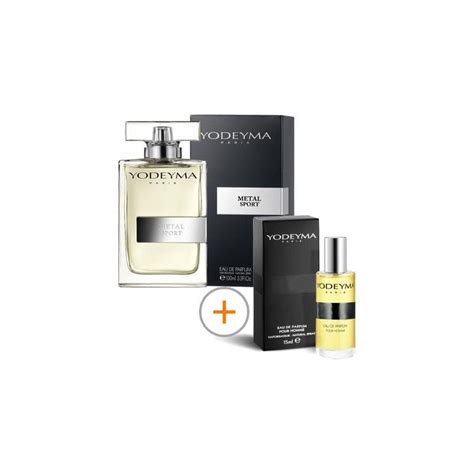 PACK 2 FRASCOS Metal Sport Yodeyma