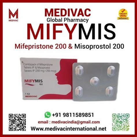 Mtp Kit Mifepristone Misoprostol Tablet At ₹ 390 Stripe New Delhi Id 2854537735730