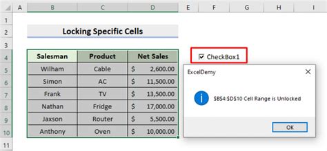 How To Lock And Unlock Cells In Excel Using VBA ExcelDemy