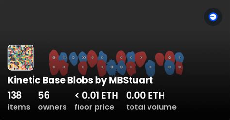Kinetic Base Blobs By MBStuart Collection OpenSea Kinetic Base Blobs By MBStuart Collection OpenSea