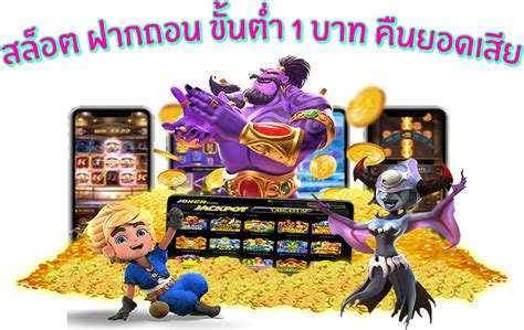 เกมสล็อตมาแรง ค่ายดัง แตกง่าย ฝากถอนไม่มีขั้นต่ำ ไม่ผ่านเอเย่นต์