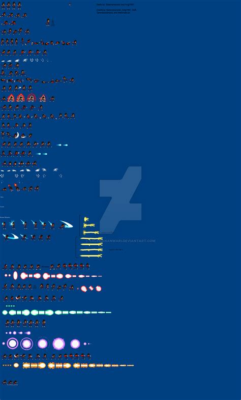 Vegito Ssj4 Sprite Sheet Wip By Salemananwari On Deviantart