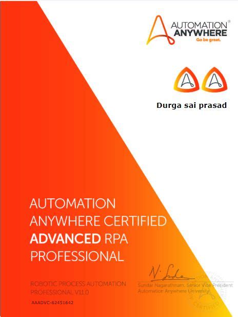 Durga Sai Prasad Konduru On Linkedin Kluniversity Klu Klcse 2023batch Automationanywhere