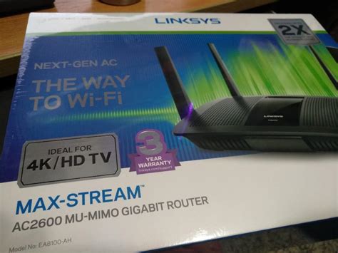 Linksys EA Max Stream AC MU MIMO Router Computers Tech