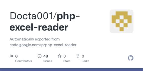 GitHub Docta Php Excel Reader Automatically Exported From Code Google P Php Excel Reader