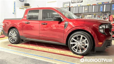 2023 Ford Maverick On 22 Ferrada Wheels Ft3 Brushed Cobre Gallery