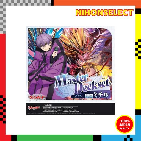 Cardfight Vanguard Master Deckset Michiru Mawata Shopee Malaysia