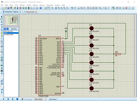 使用proteus仿真运行stm32程序proteus 8 Stm32仿真 Csdn博客
