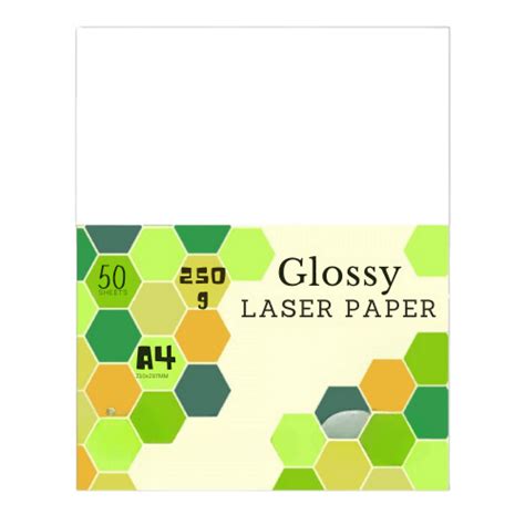 Glossy Laser Printer Paper Vibrant Print Quality Iff